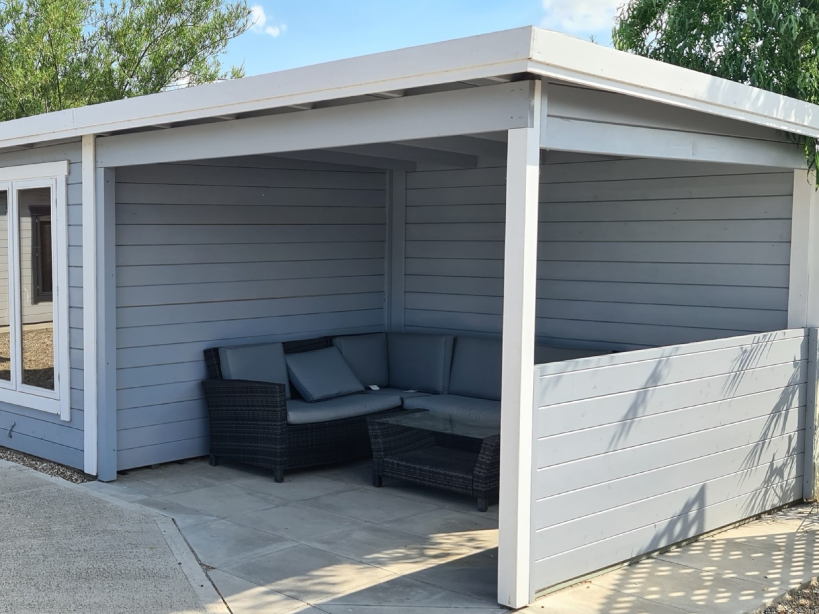 Lillevilla 355 Log Cabin (Pent 6.00m x 4.00m)